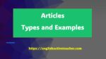 Articles Types and Examples